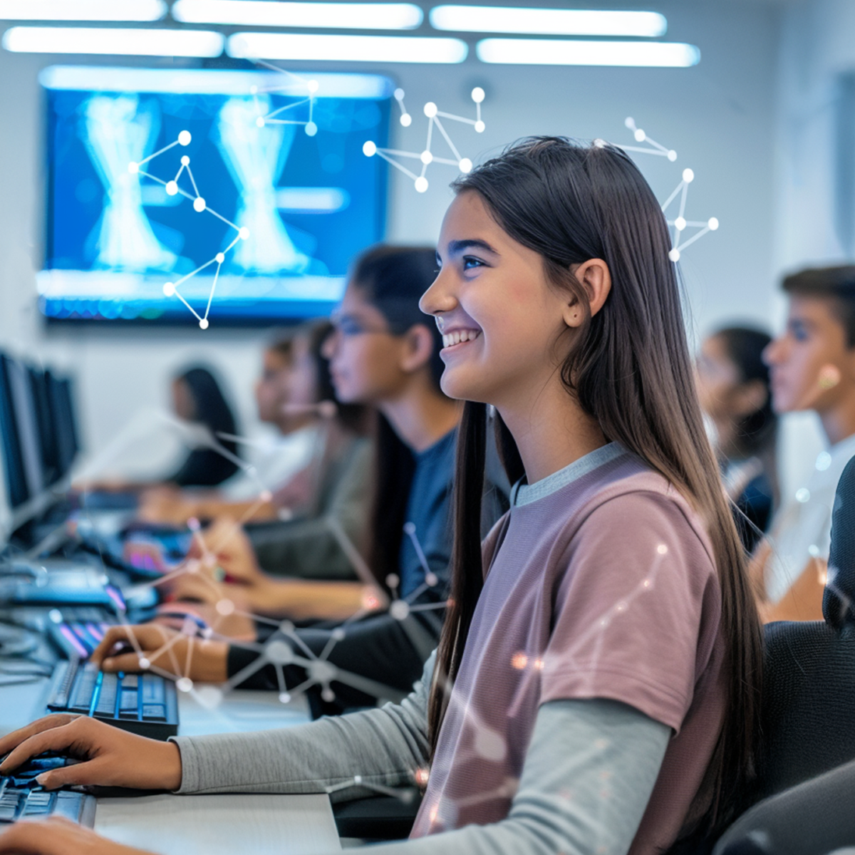 National High School Data Analysis and AI Challenge for Sustainable ...